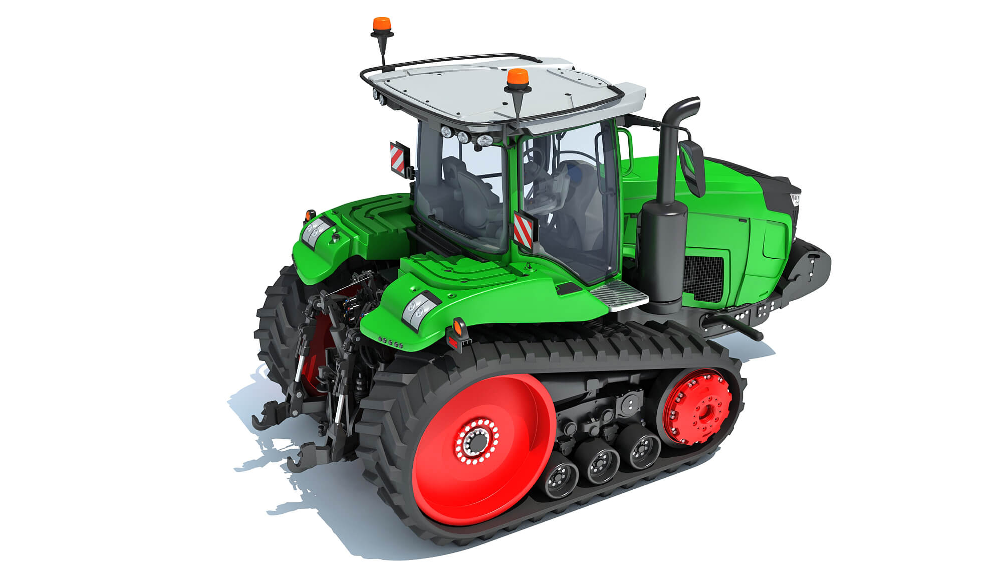 Two Track Tractor - 3D Model by 3D Horse