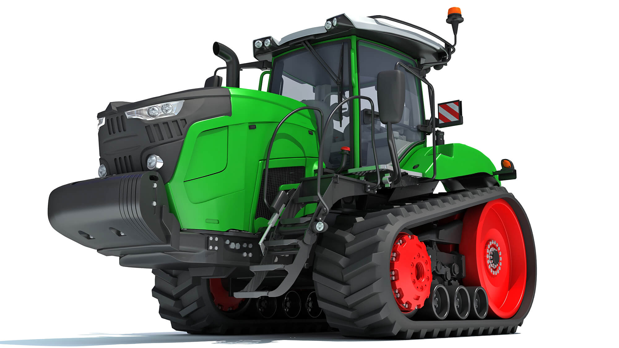 Two Track Tractor - 3D Model by 3D Horse