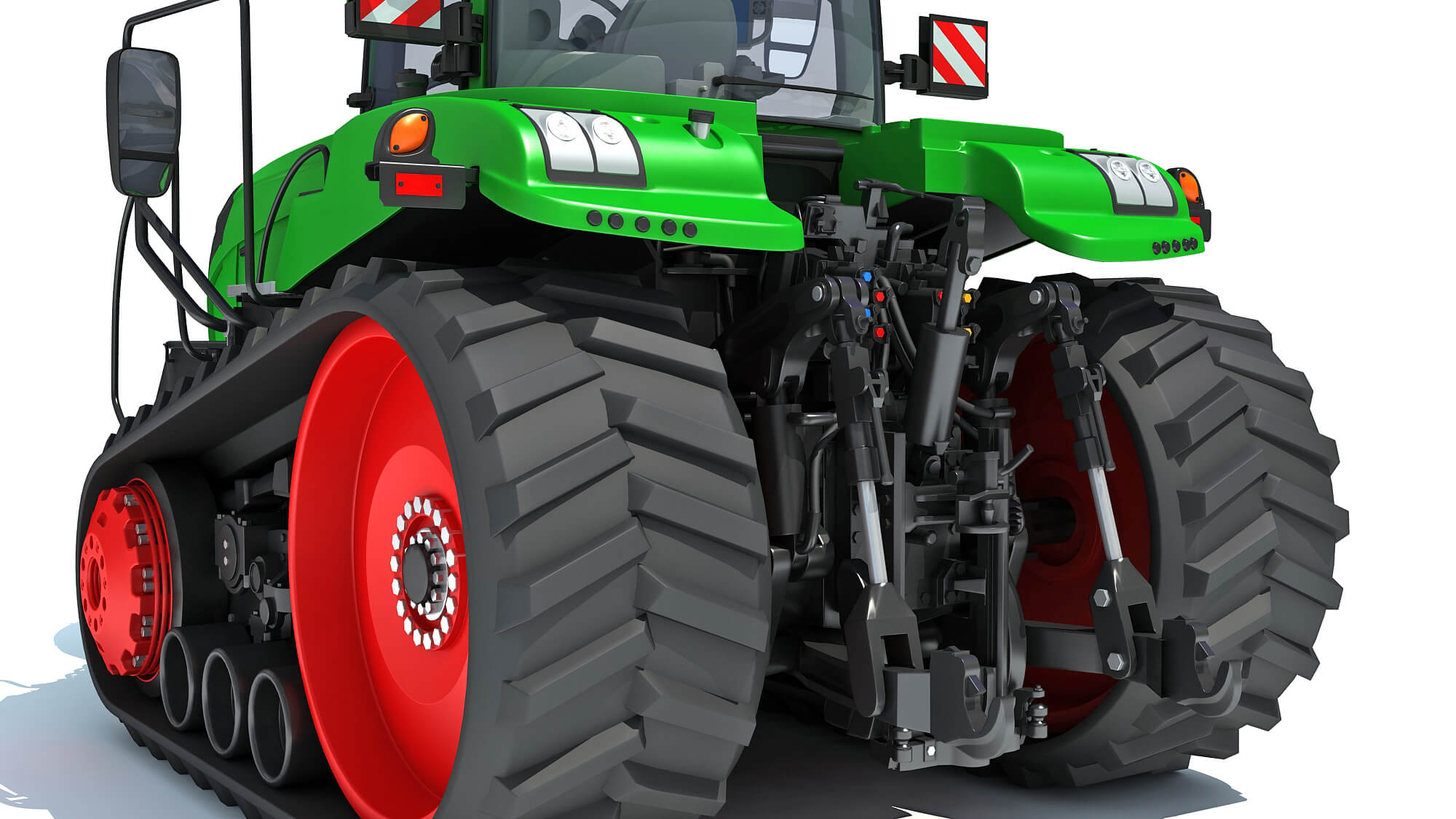 Two Track Tractor - 3D Model by 3D Horse