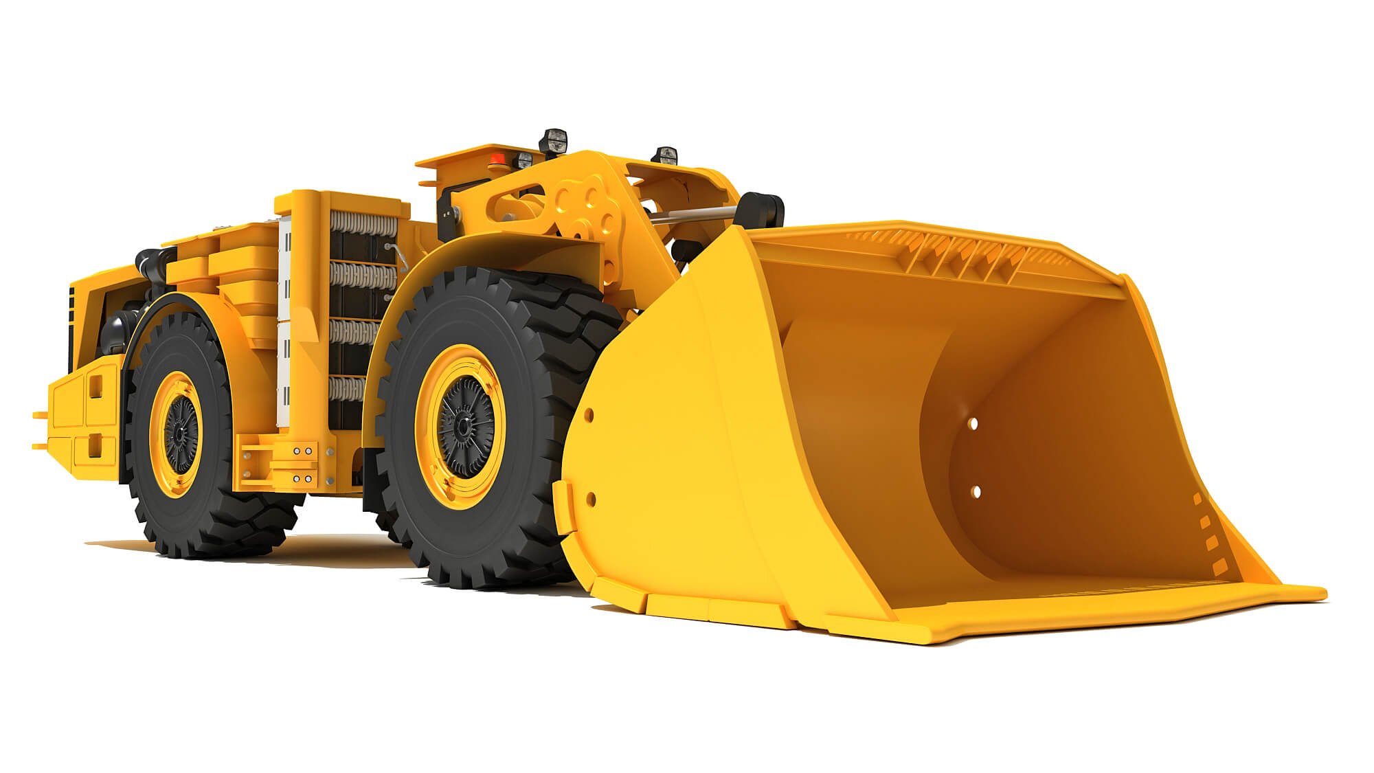 Underground Hard Rock Haulage Loader - 3D Model by 3D Horse