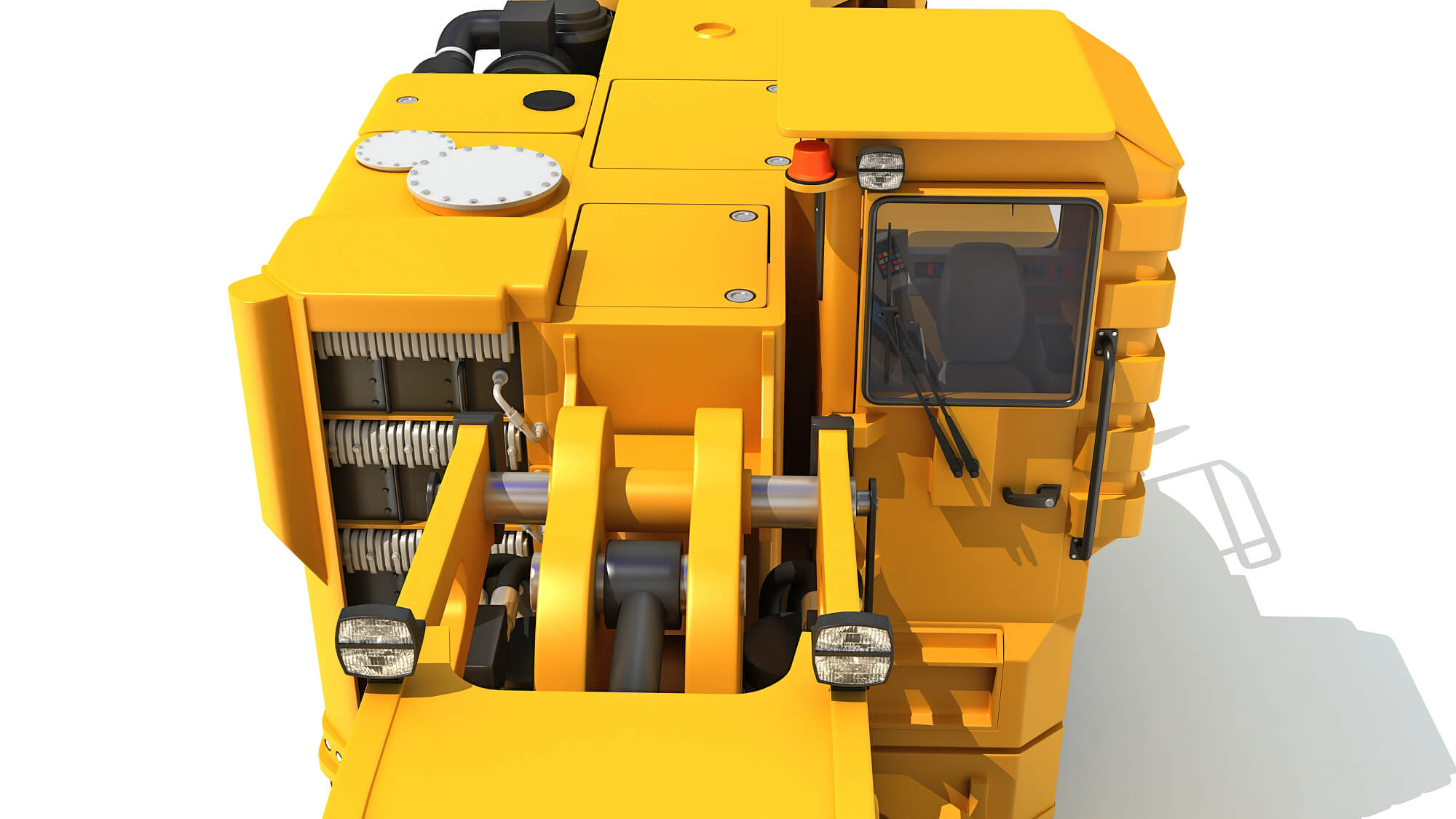 Underground Hard Rock Haulage Loader - 3D Model by 3D Horse