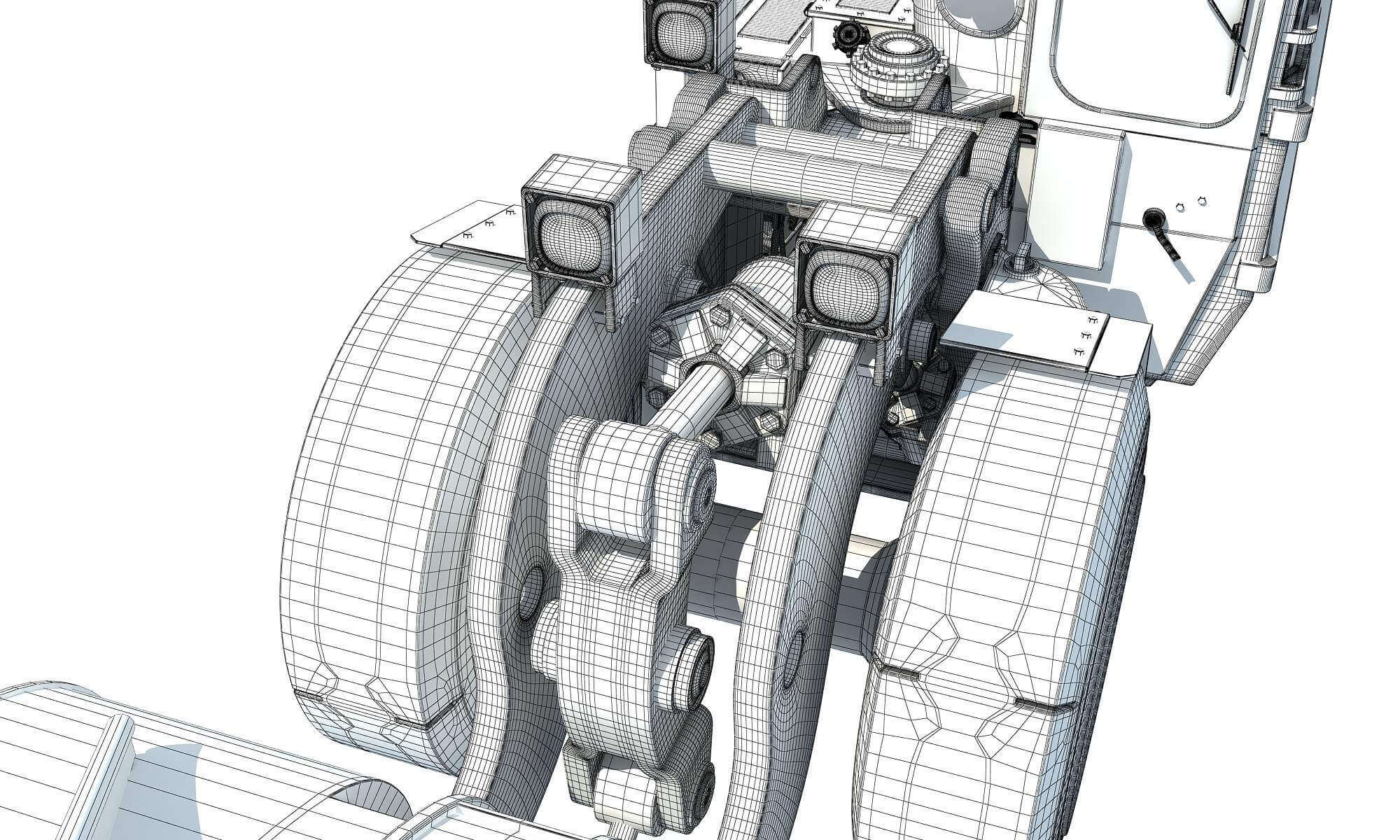 Underground Mining Loader - 3D Model by 3D Horse