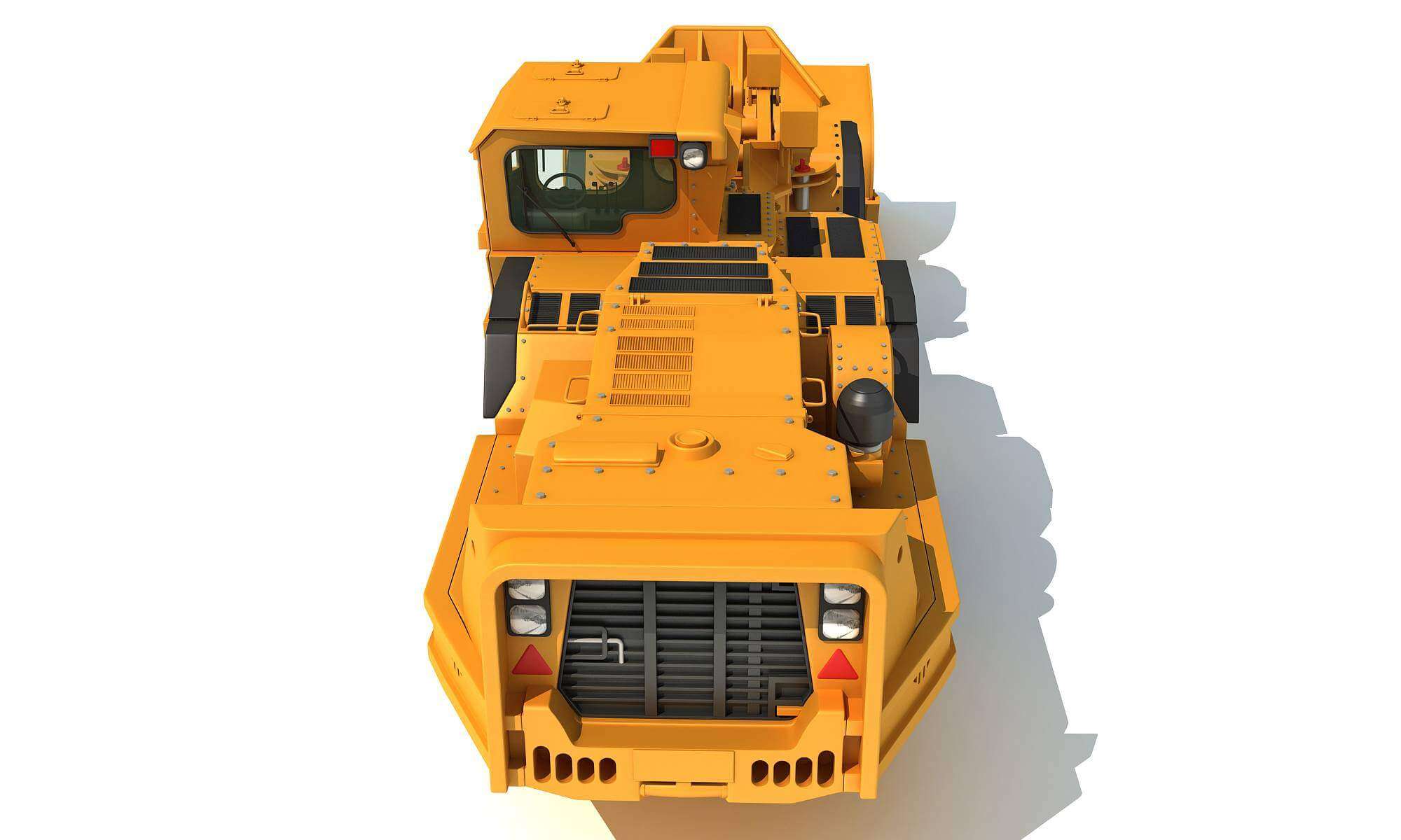 Underground Mining Loader - 3D Model by 3D Horse
