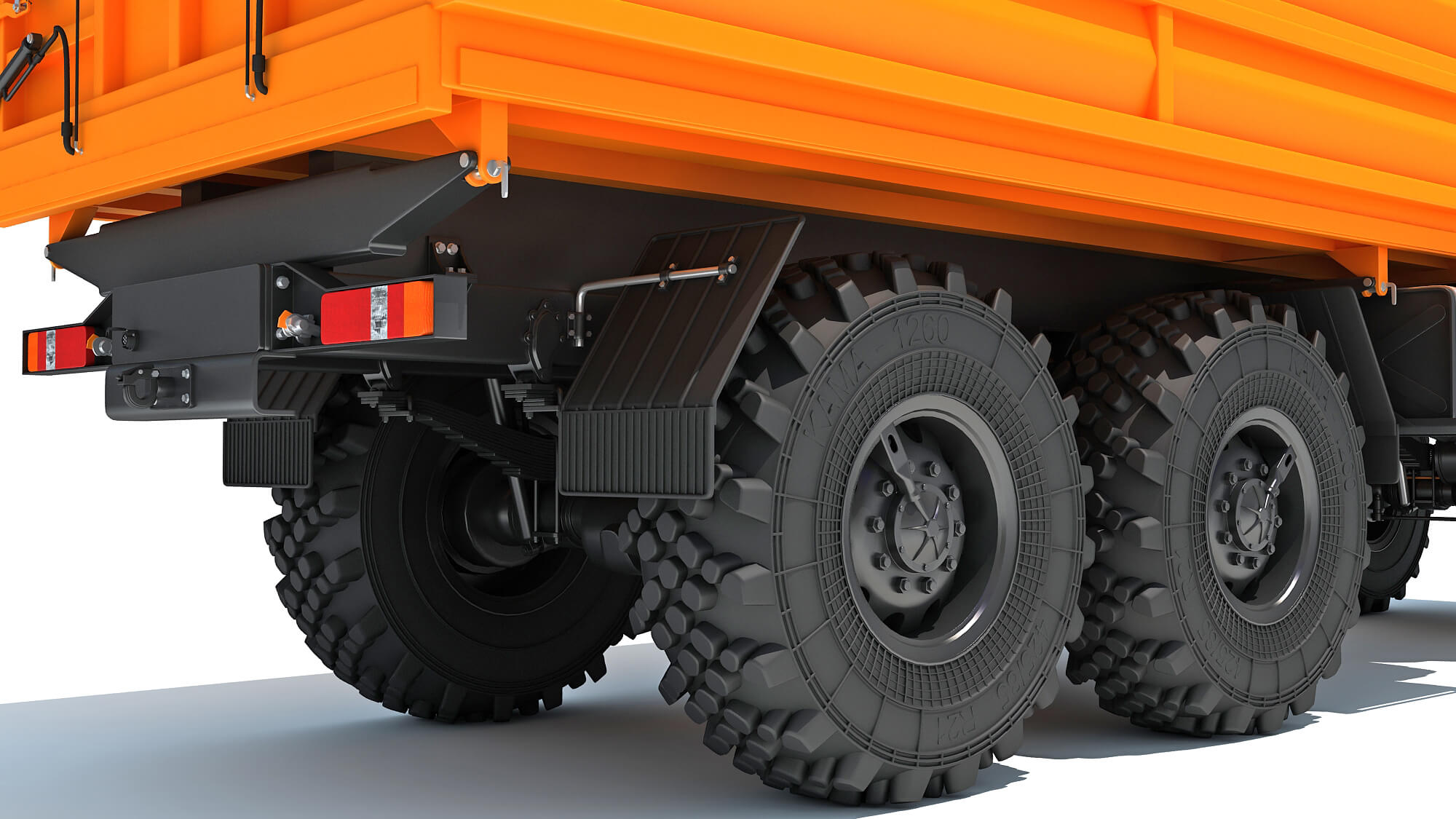 URAL Civilian Truck Off Road 6x6 Vehicle - 3D Model by 3D Horse