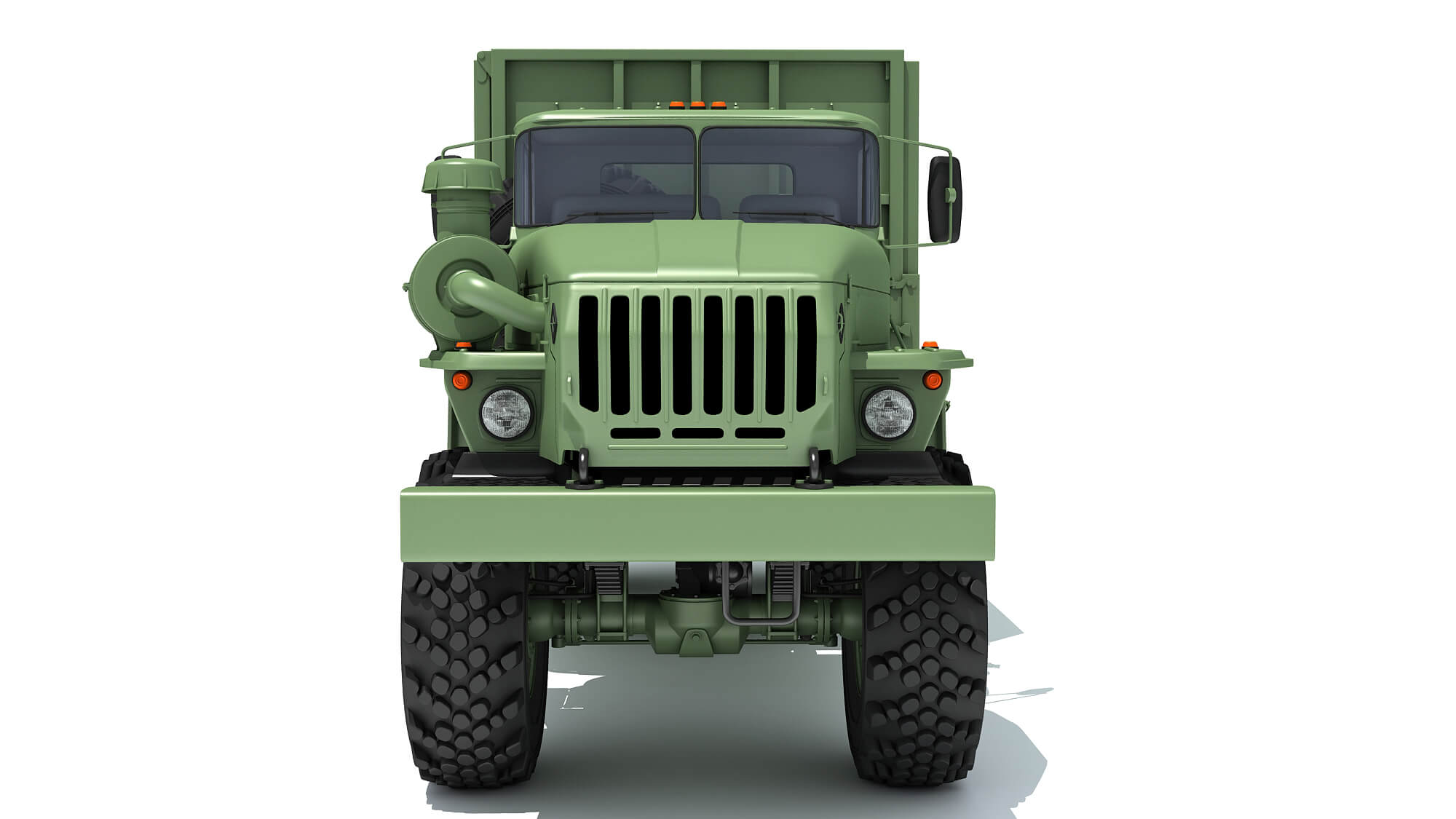 URAL Military Truck Off Road 6x6 - 3D Model by 3D Horse