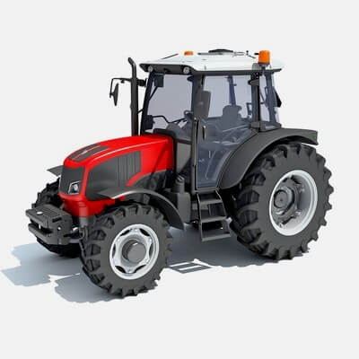 Ursus Tractor - 3D Model by 3D Horse