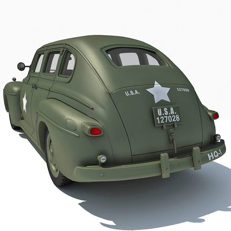 US Army Staff Car TAM32559 - 3D Model by 3D Horse