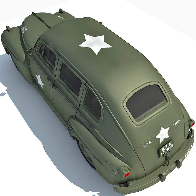 US Army Staff Car TAM32559 - 3D Model by 3D Horse