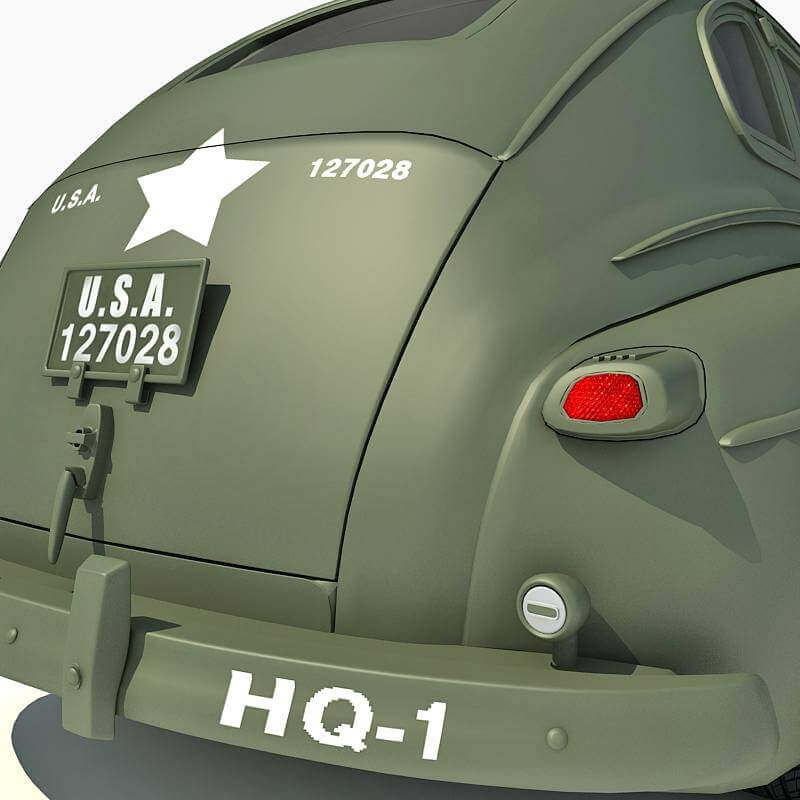 US Army Staff Car TAM32559 - 3D Model by 3D Horse