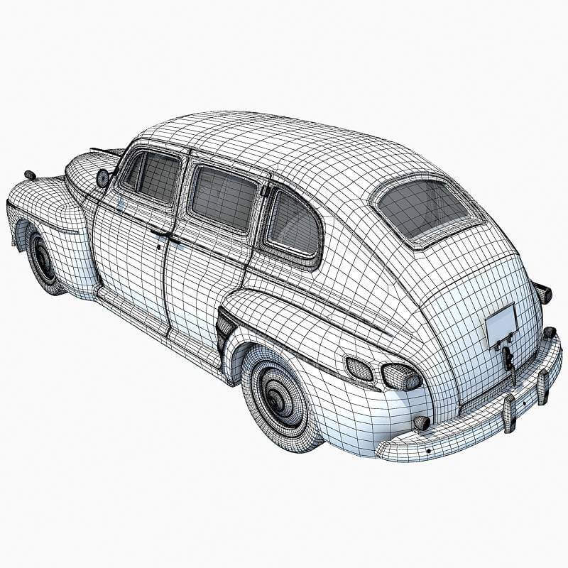 US Army Staff Car TAM32559 - 3D Model by 3D Horse