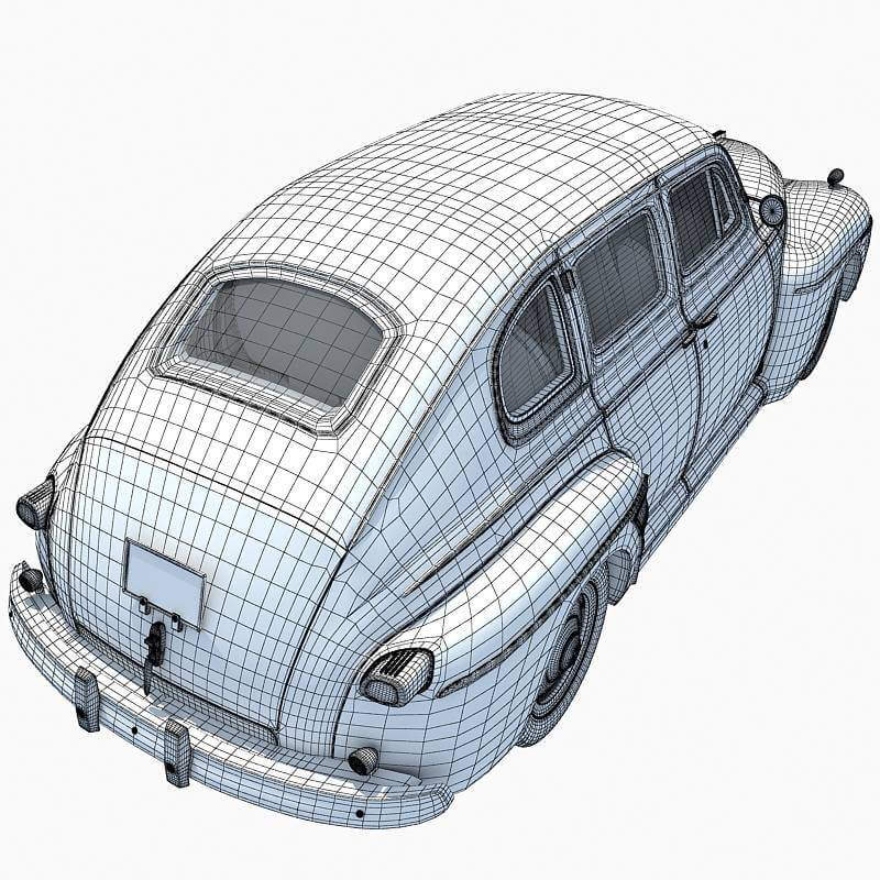 US Army Staff Car TAM32559 - 3D Model by 3D Horse