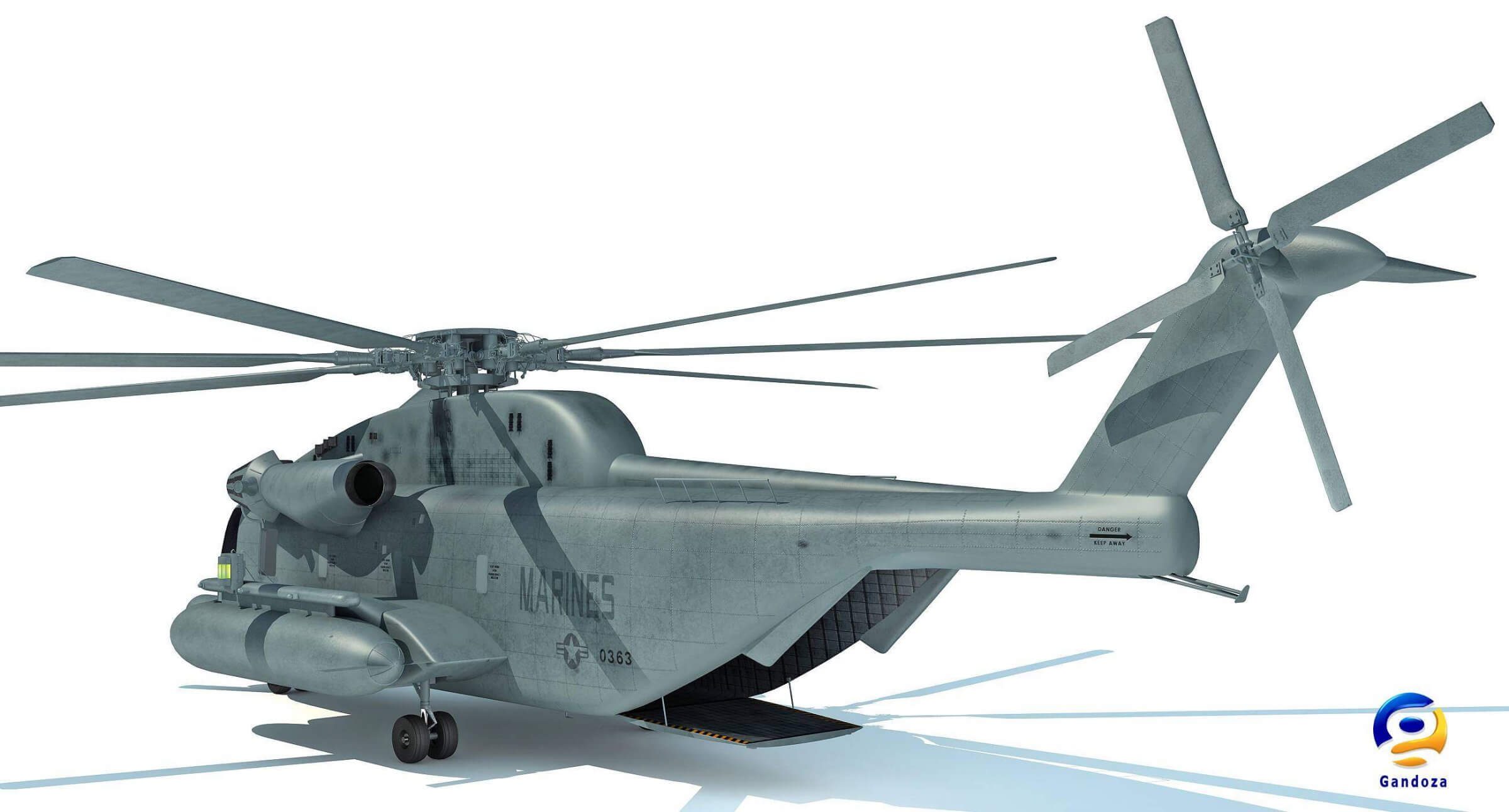 US Military Aircraft V2 - 3D Model by 3D Horse