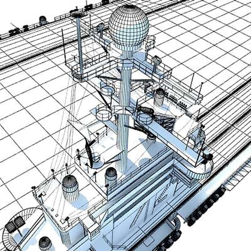 US Navy Ships V1 - 3D Model by 3D Horse