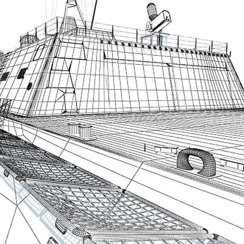 US Navy Ships V1 - 3D Model by 3D Horse