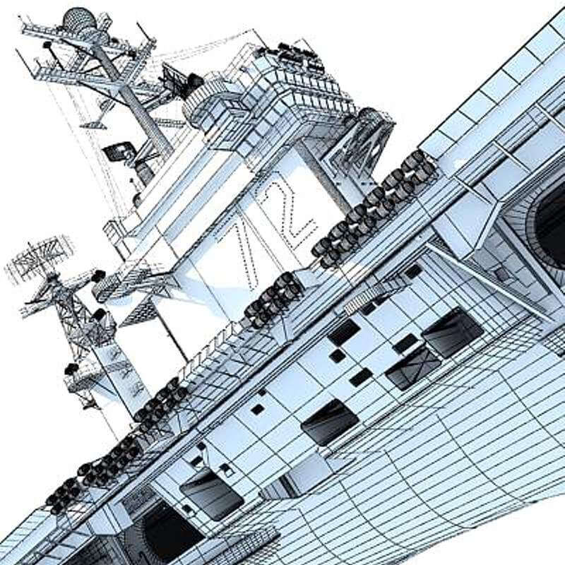 US Navy Ships V2 - 3D Model by 3D Horse