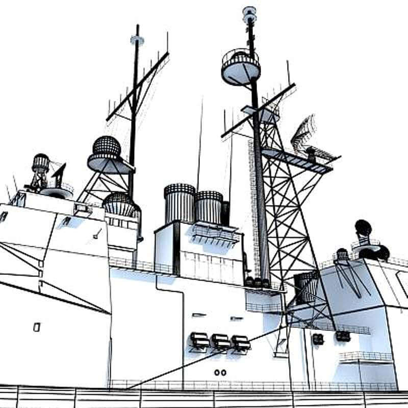 US Navy Ships V2 - 3D Model by 3D Horse