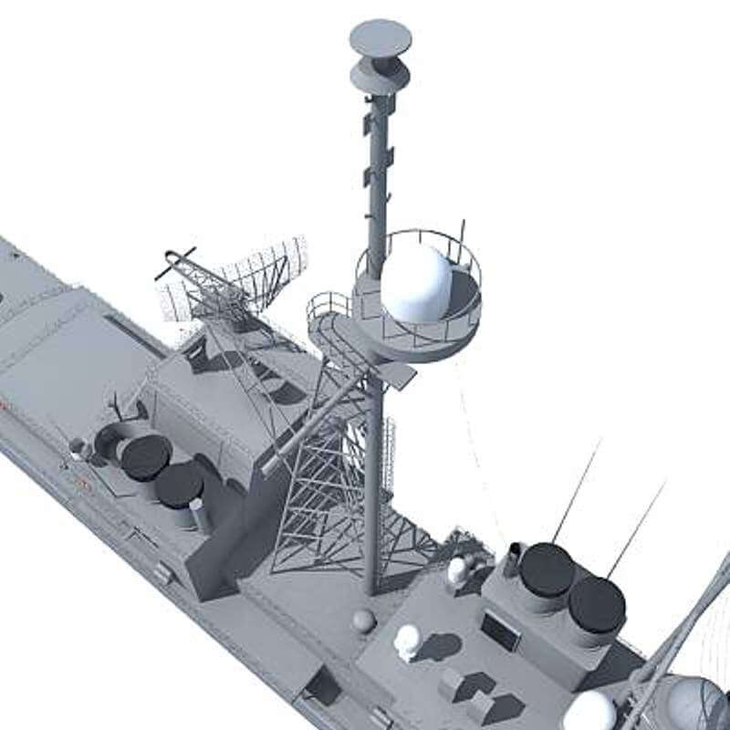 US Navy Ships V3 - 3D Model by 3D Horse