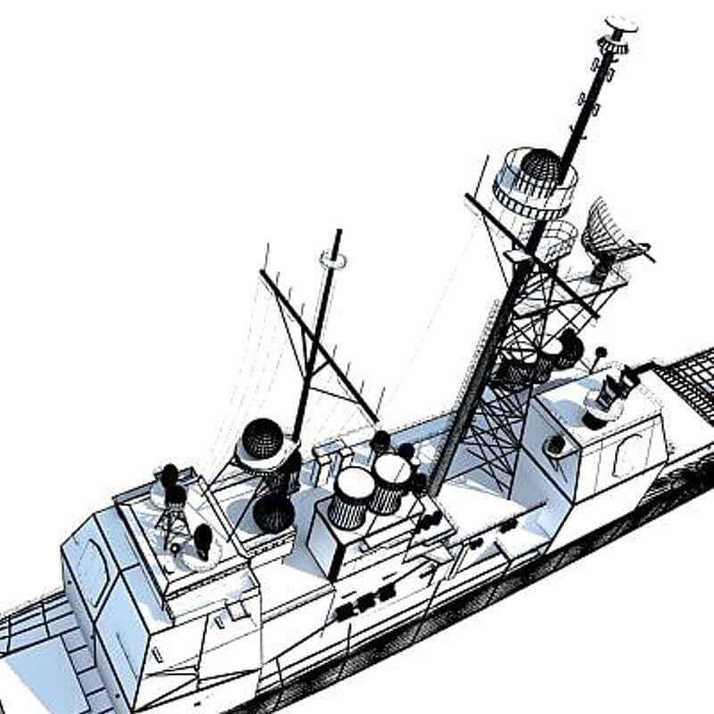 US Navy Ships V3 - 3D Model by 3D Horse