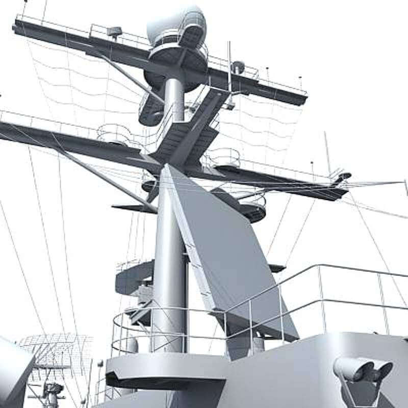 US Navy Ships V5 - 3D Model by 3D Horse