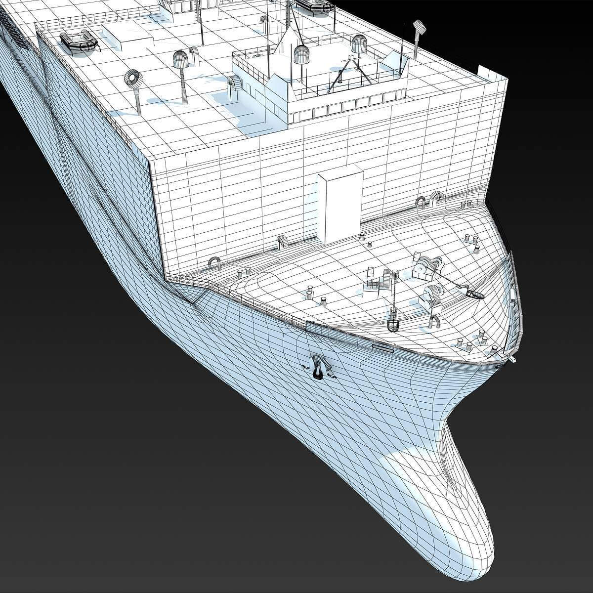 Usns Mercy Ship Diagram