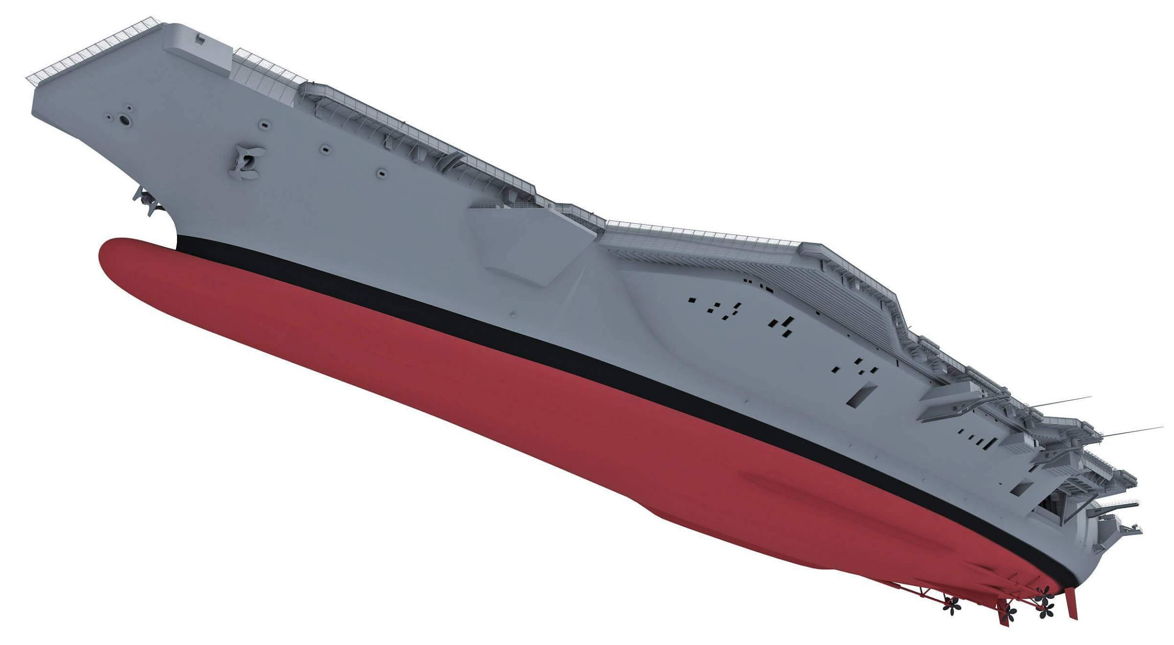 USS CVN 80 Aircraft Carrier - 3D Model by 3D Horse