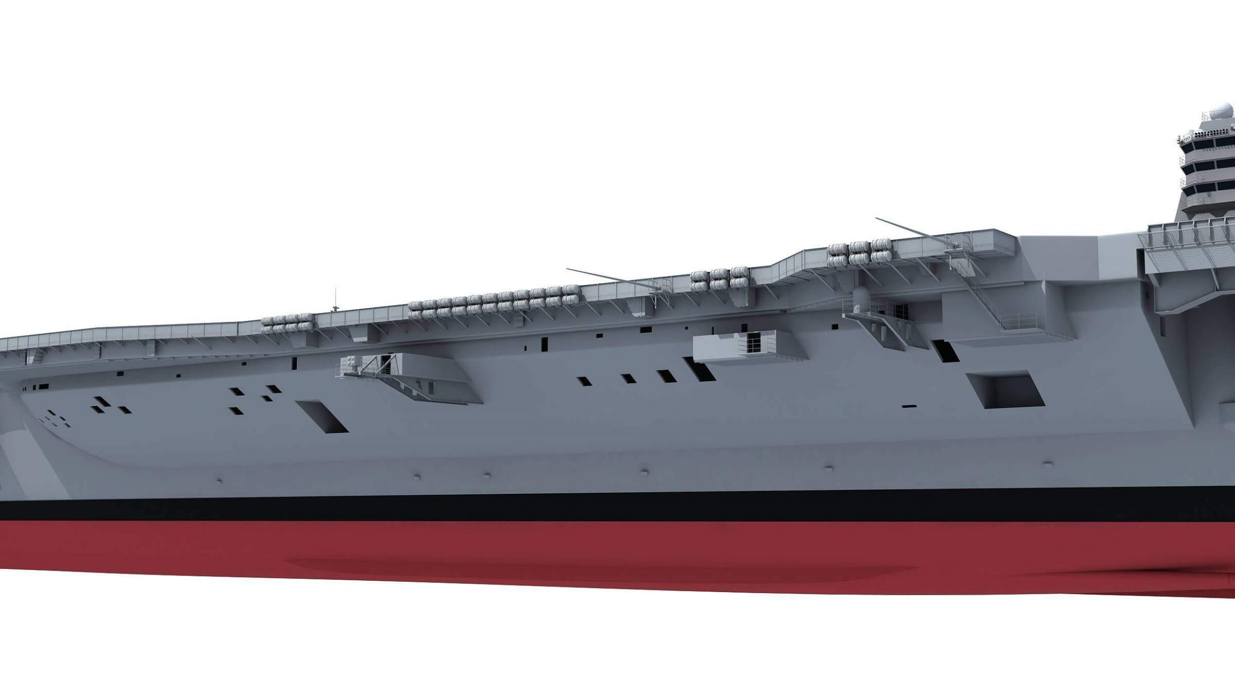 USS CVN 80 Aircraft Carrier - 3D Model by 3D Horse