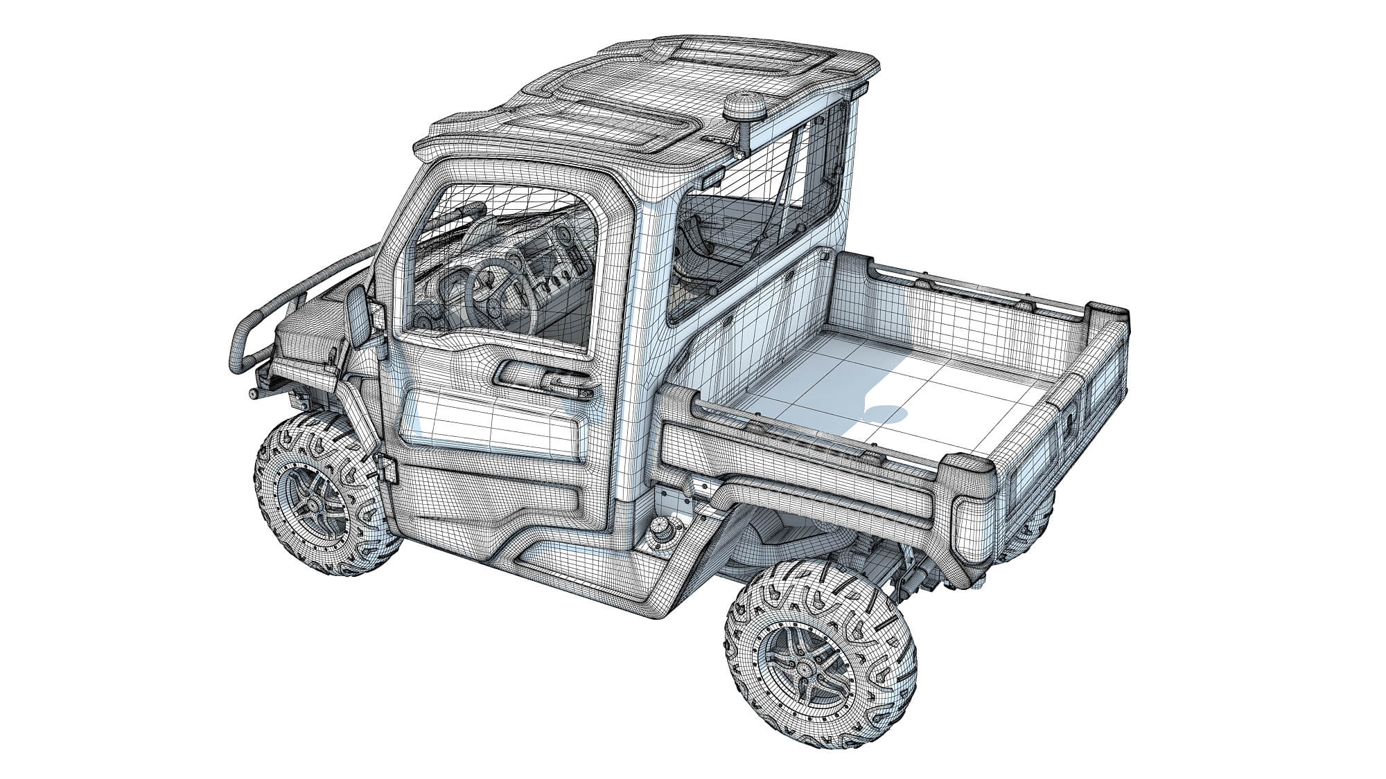 Utility Vehicle - 3D Model by 3D Horse