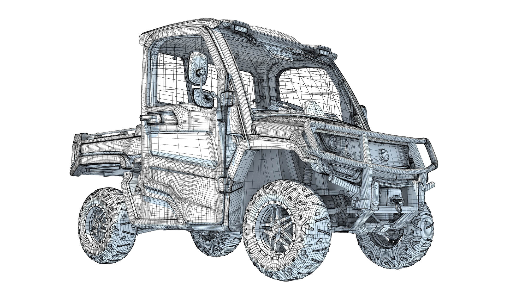 Utility Vehicle - 3D Model by 3D Horse