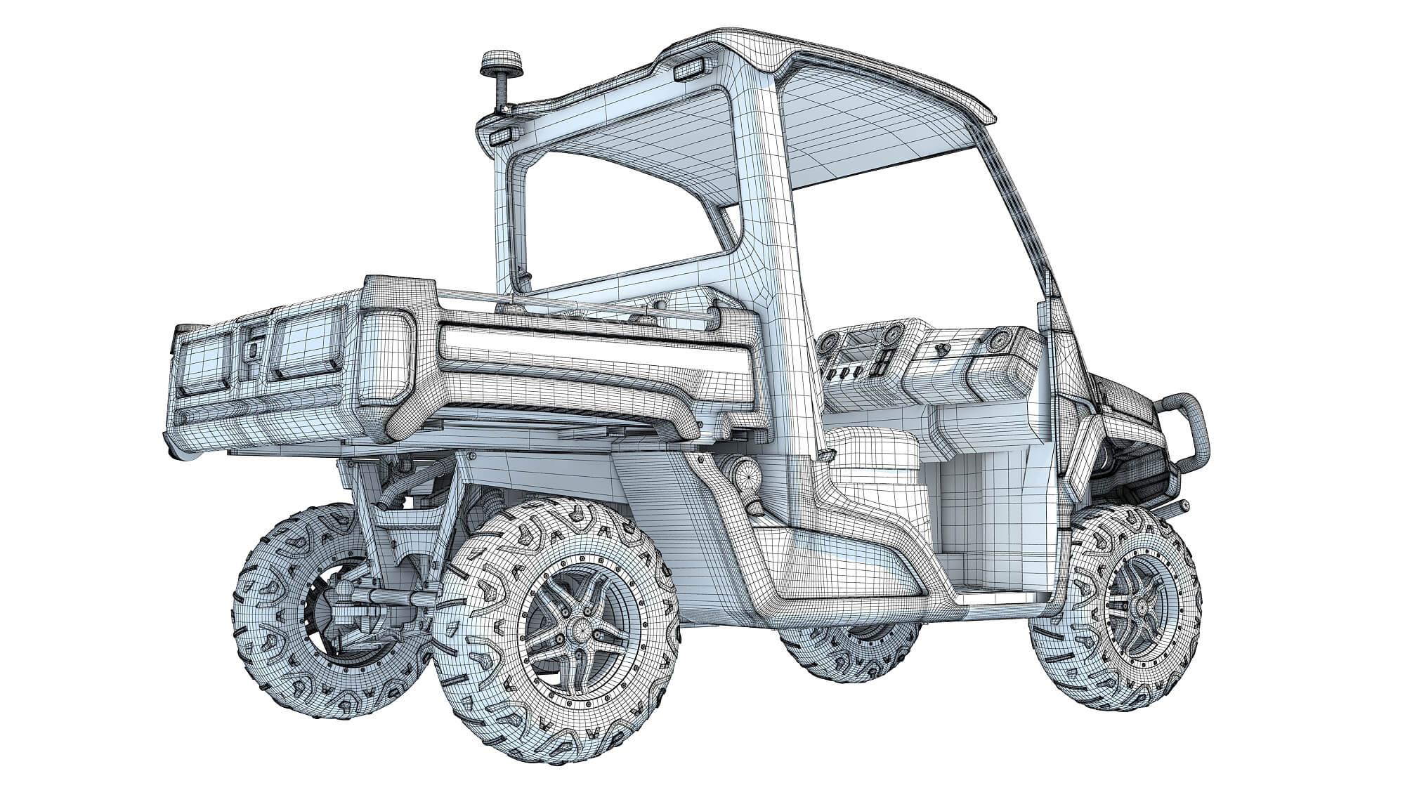 Utility Vehicle 2 - 3D Model by 3D Horse