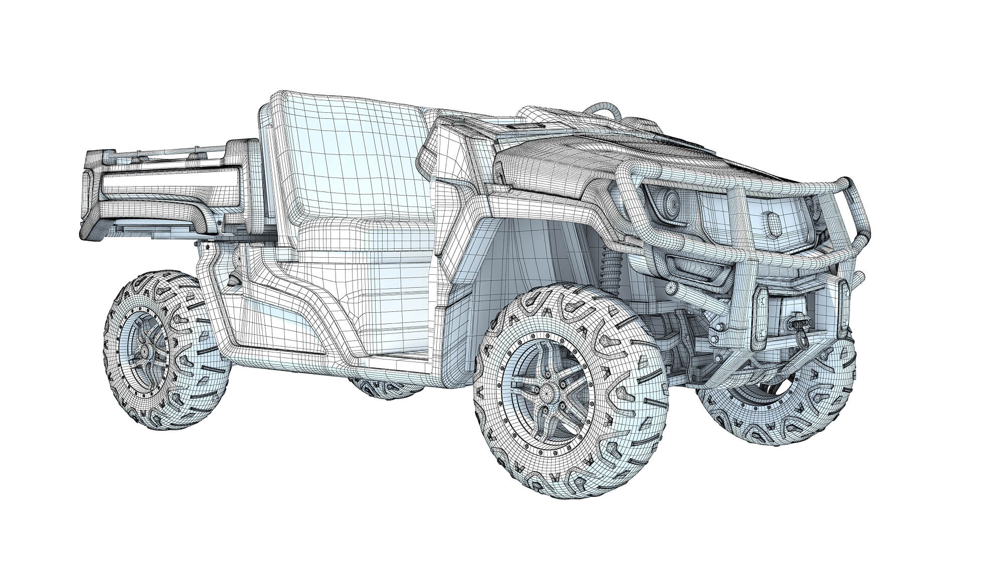 Utility Vehicle - 3D Model by 3D Horse