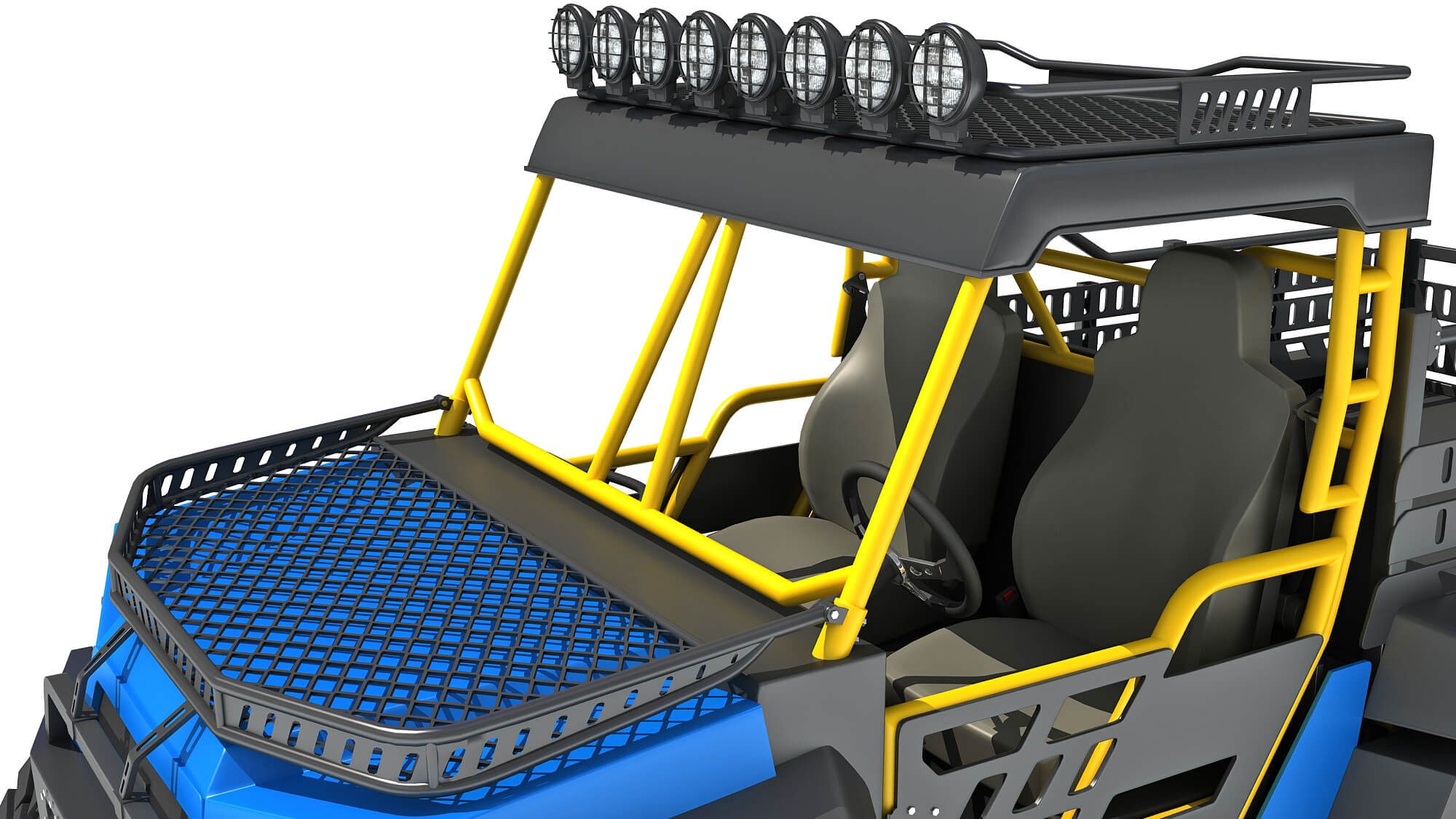 UTV Utility Terrain Vehicle - 3D Model by 3D Horse