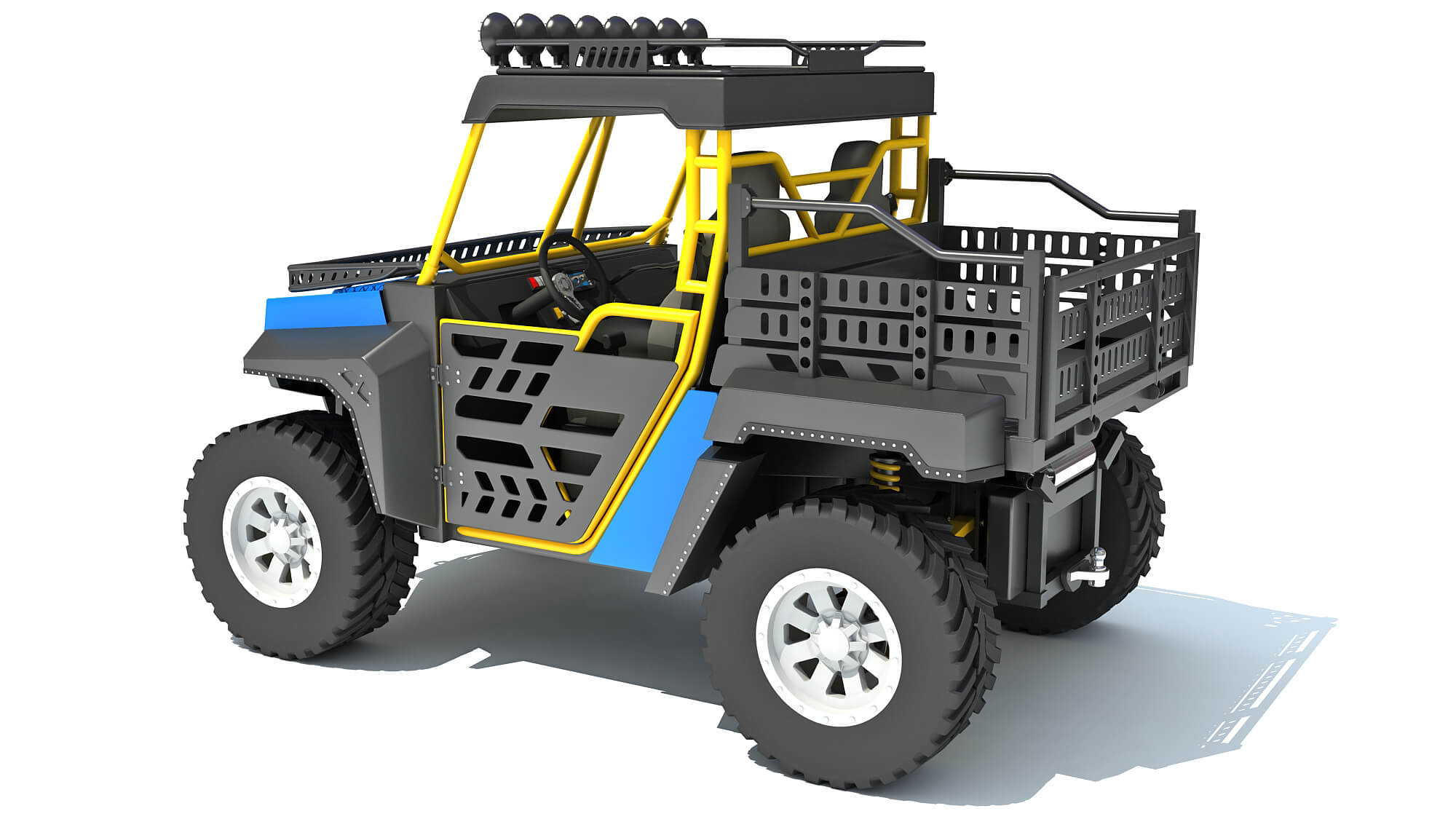UTV Utility Vehicle - 3D Model by 3D Horse