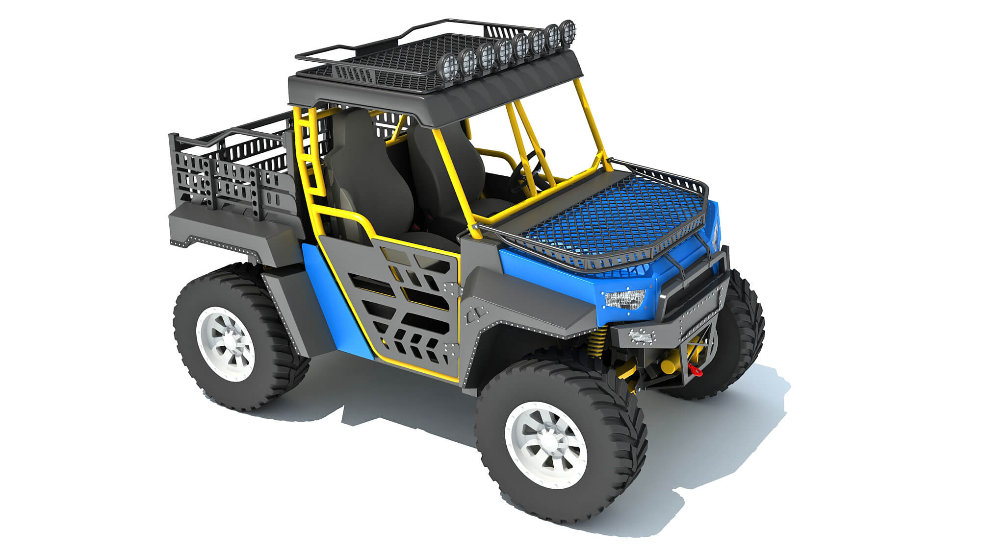 UTV Utility Vehicle - 3D Model by 3D Horse