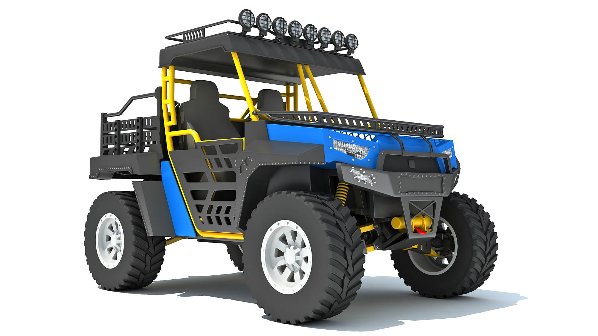 UTV Utility Vehicle - 3D Model by 3D Horse