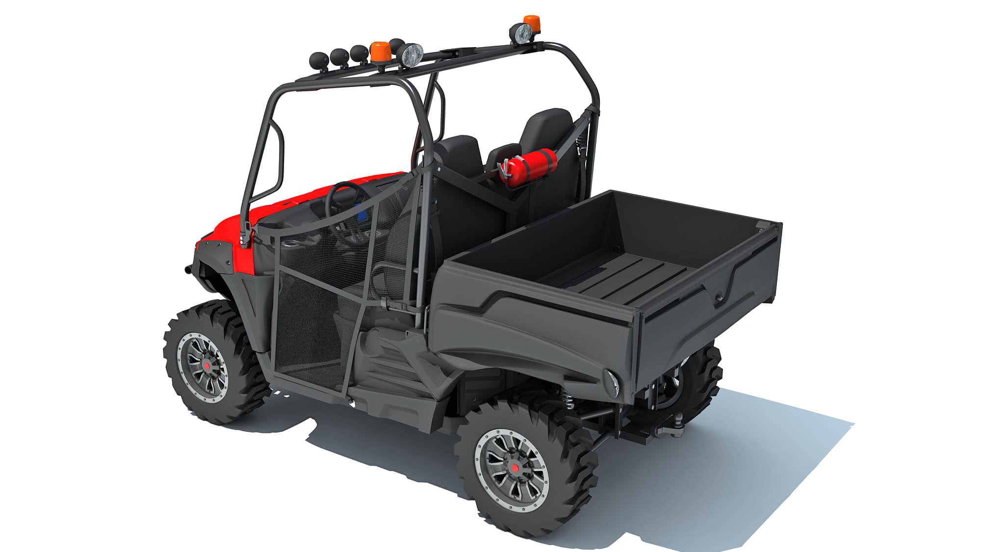UTV Utility Vehicle - 3D Model by 3D Horse