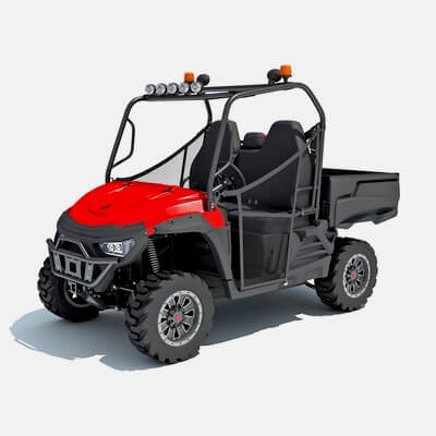 UTV Utility Vehicle - 3D Model by 3D Horse
