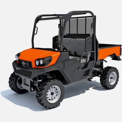 UTV Utility Vehicle - 3D Model by 3D Horse