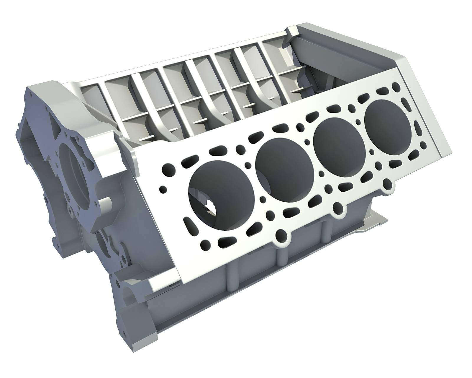 V8 Engine Block - 3D Model by 3D Horse