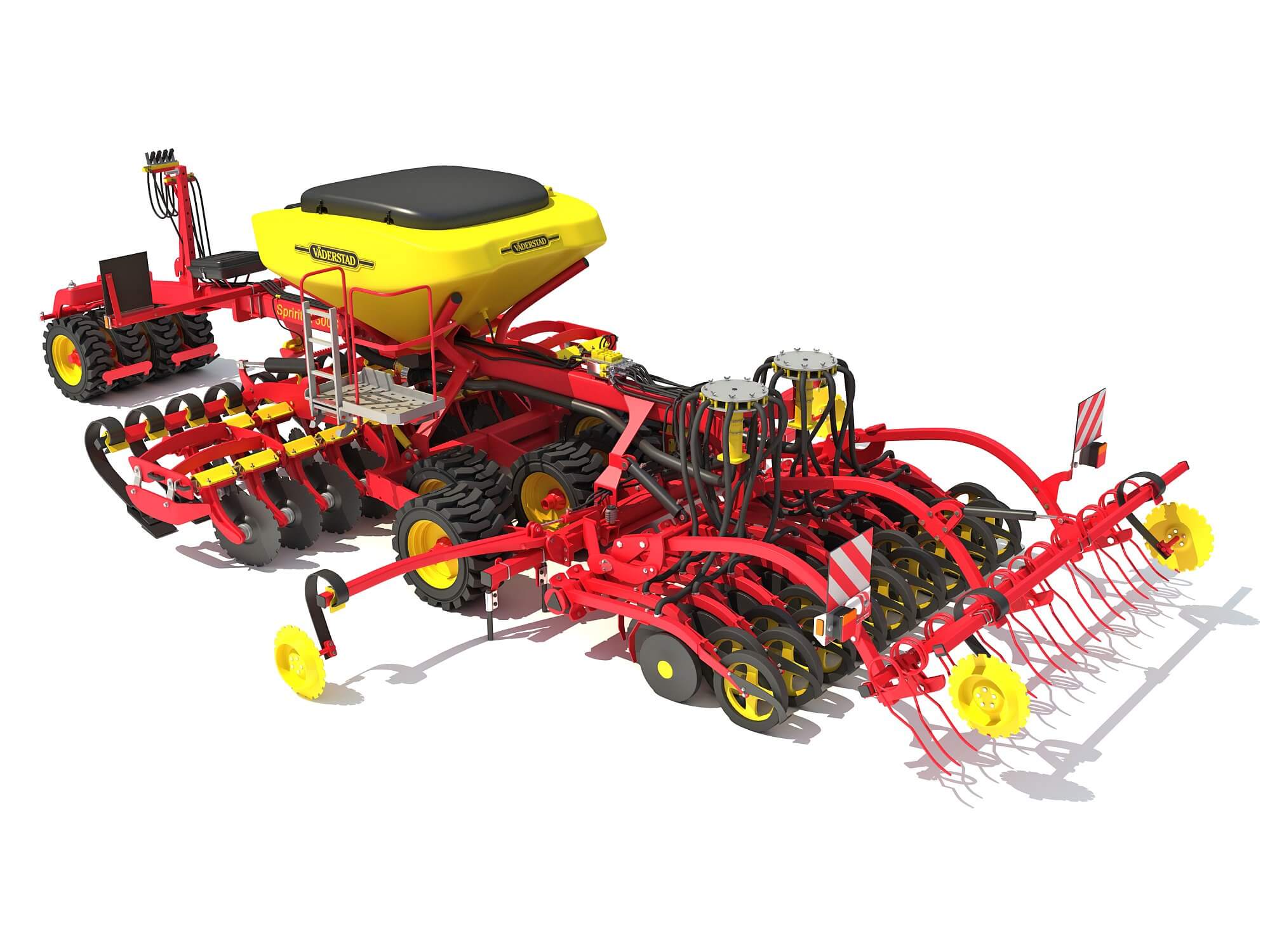 Vaderstad Seed Drill - 3D Model by 3D Horse
