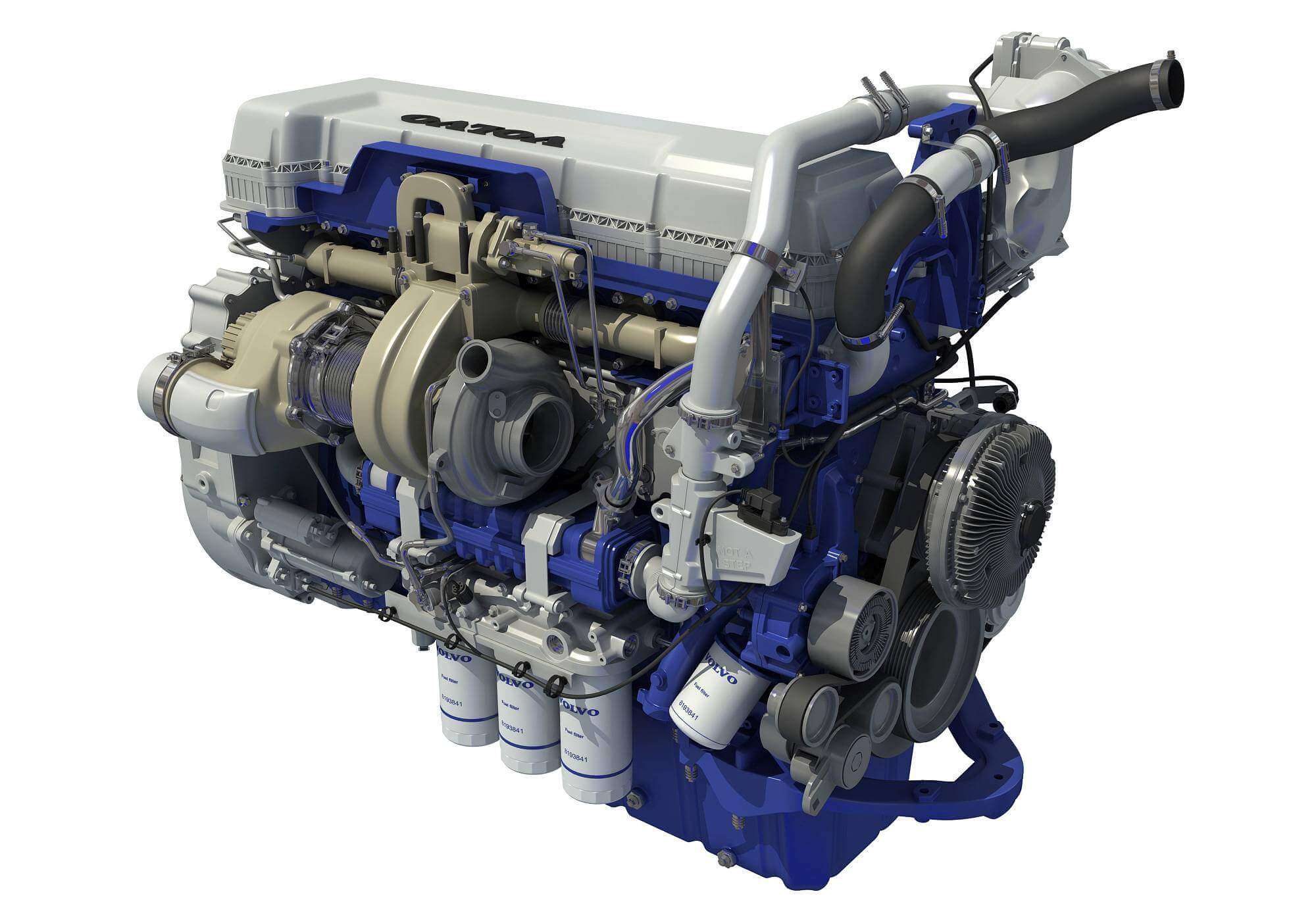 Volvo Powertrain D13 Engine - 3D Model by 3D Horse