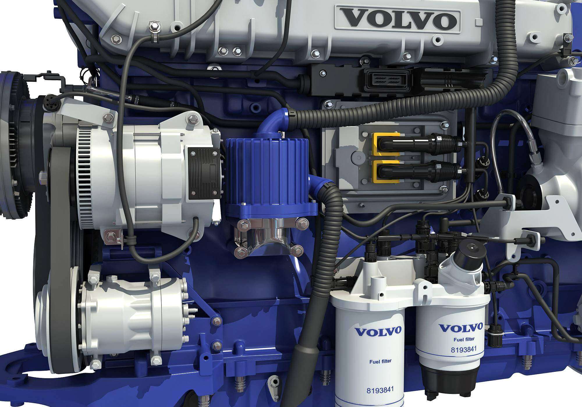 Volvo Powertrain D13 Engine - 3D Model by 3D Horse