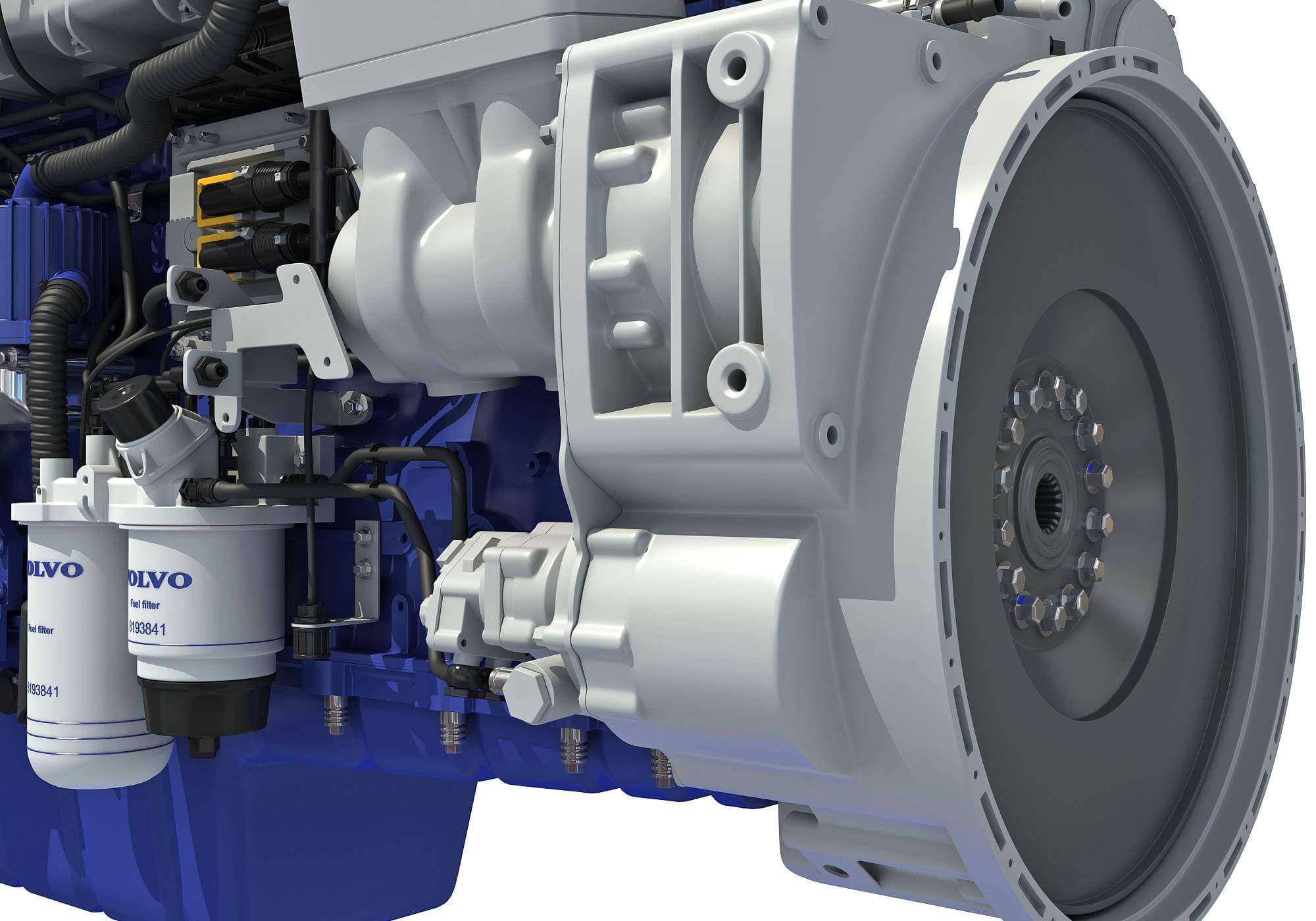 Volvo Powertrain D13 Engine - 3D Model by 3D Horse