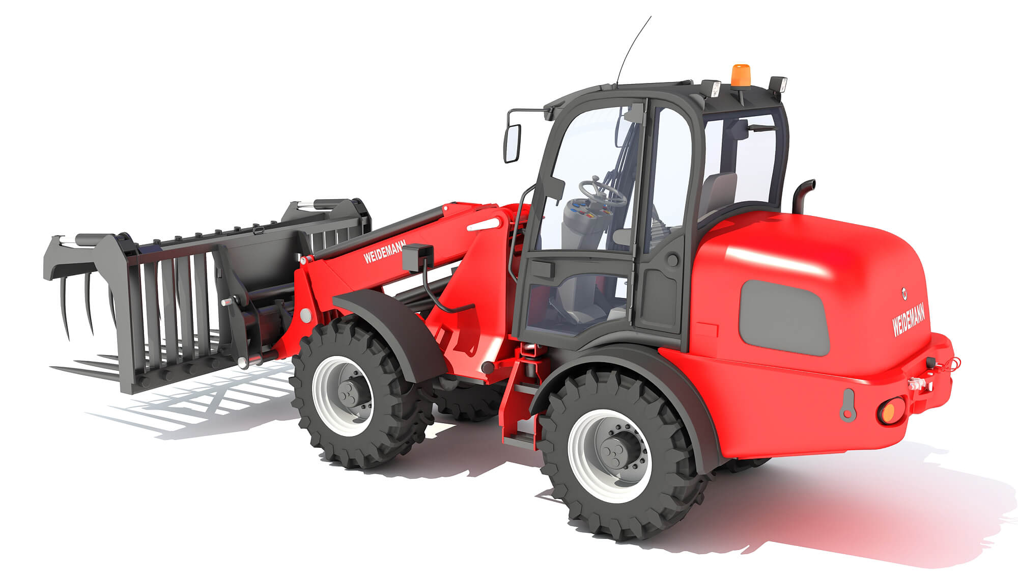 Weidemann Telehandler Forklift - 3D Model by 3D Horse