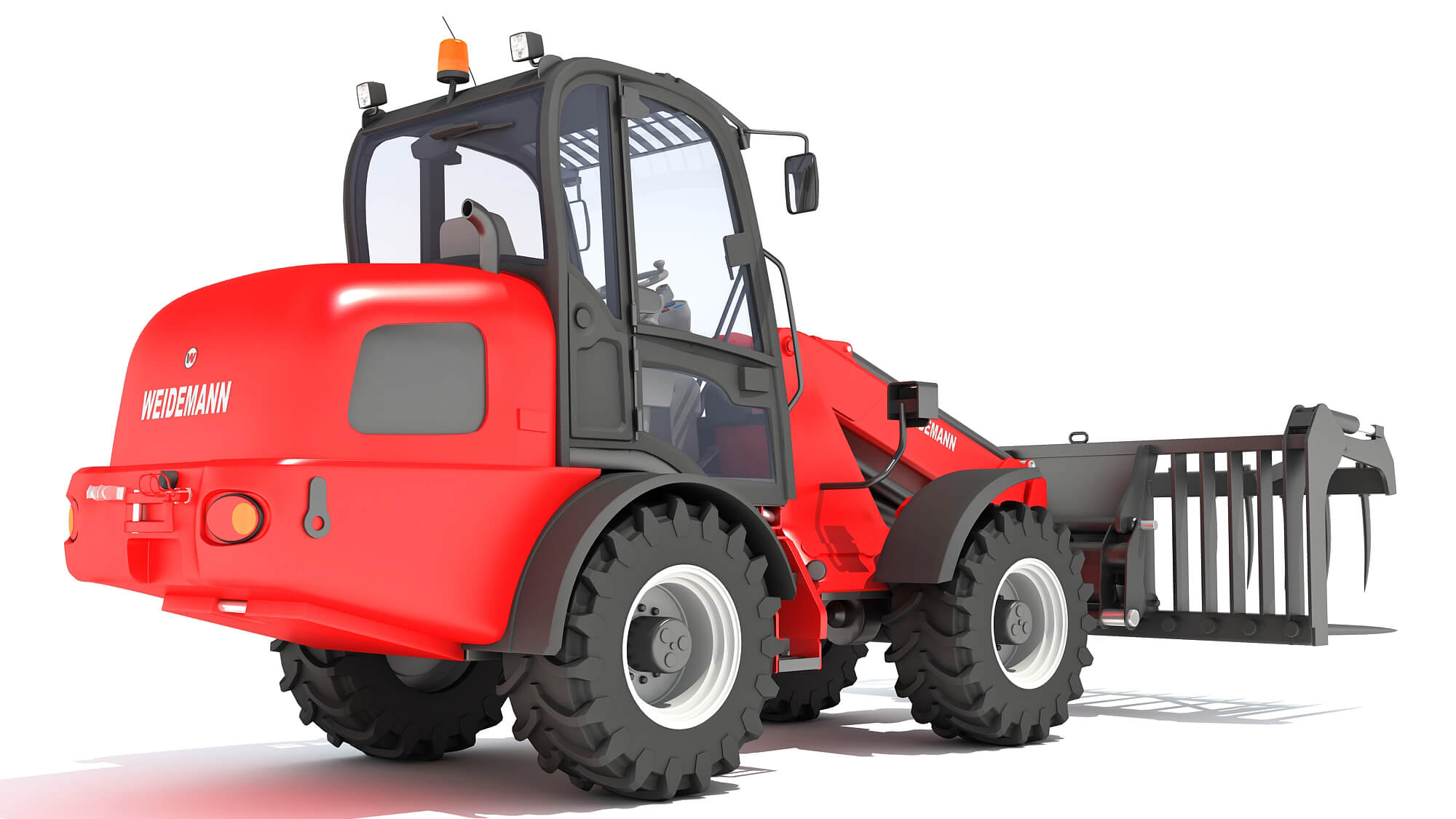 Weidemann Telehandler Forklift - 3D Model by 3D Horse