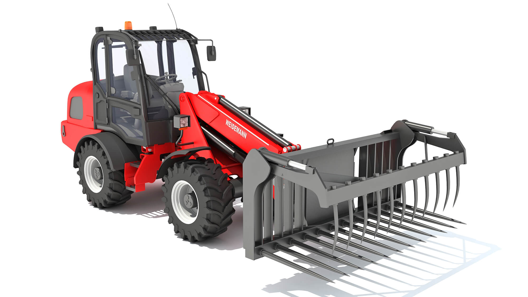 Weidemann Telehandler Forklift - 3D Model by 3D Horse