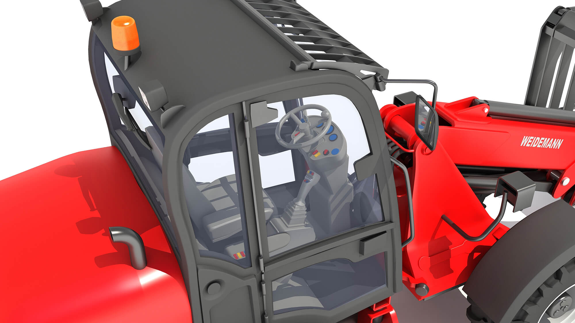 Weidemann Telehandler Forklift - 3D Model by 3D Horse
