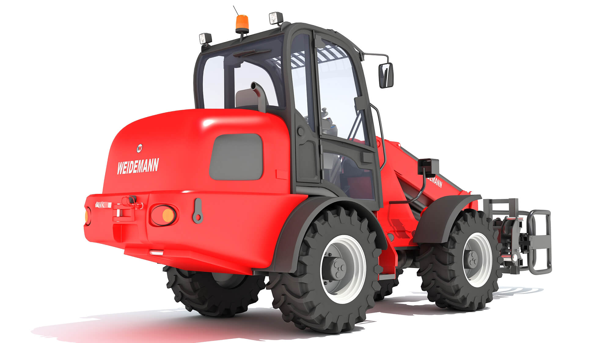 Weidemann Telescopic Handler Forklift - 3D Model by 3D Horse