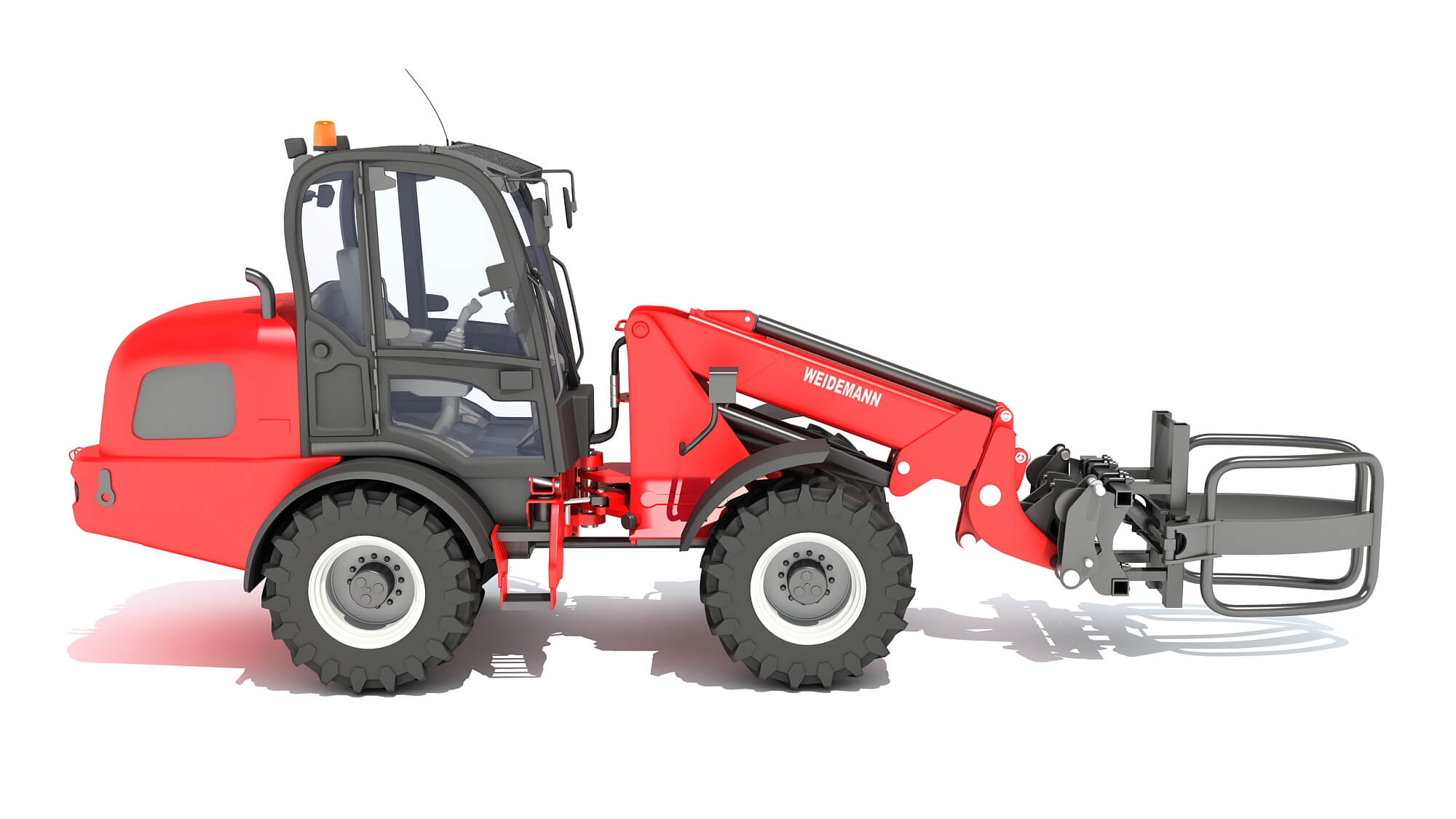 Weidemann Telescopic Handler Forklift - 3D Model by 3D Horse