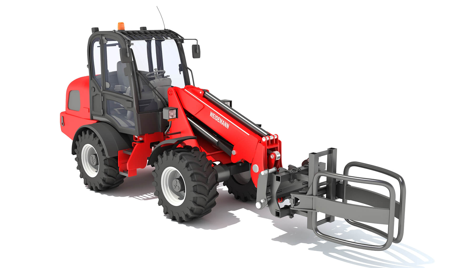 Weidemann Telescopic Handler Forklift - 3D Model by 3D Horse