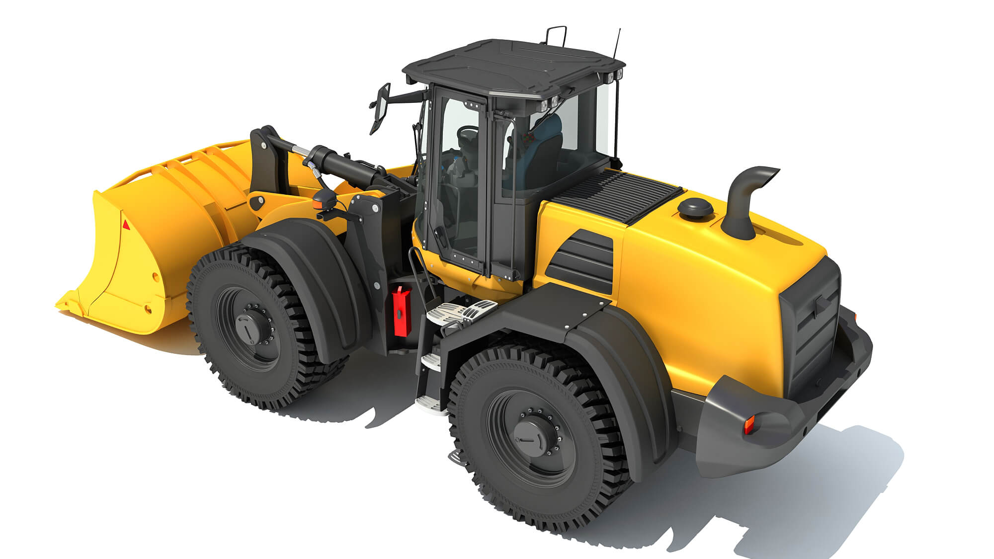 Wheel Loader 14 - 3D Model by 3D Horse